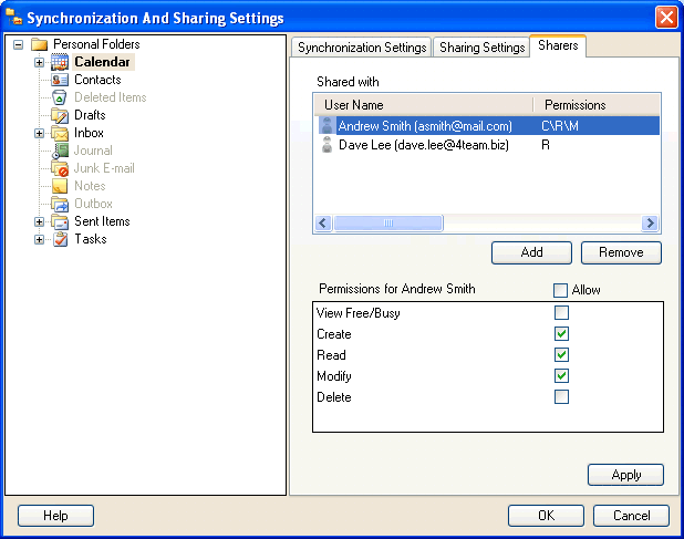 How To Set Permissions For Users Of The Shared Folder